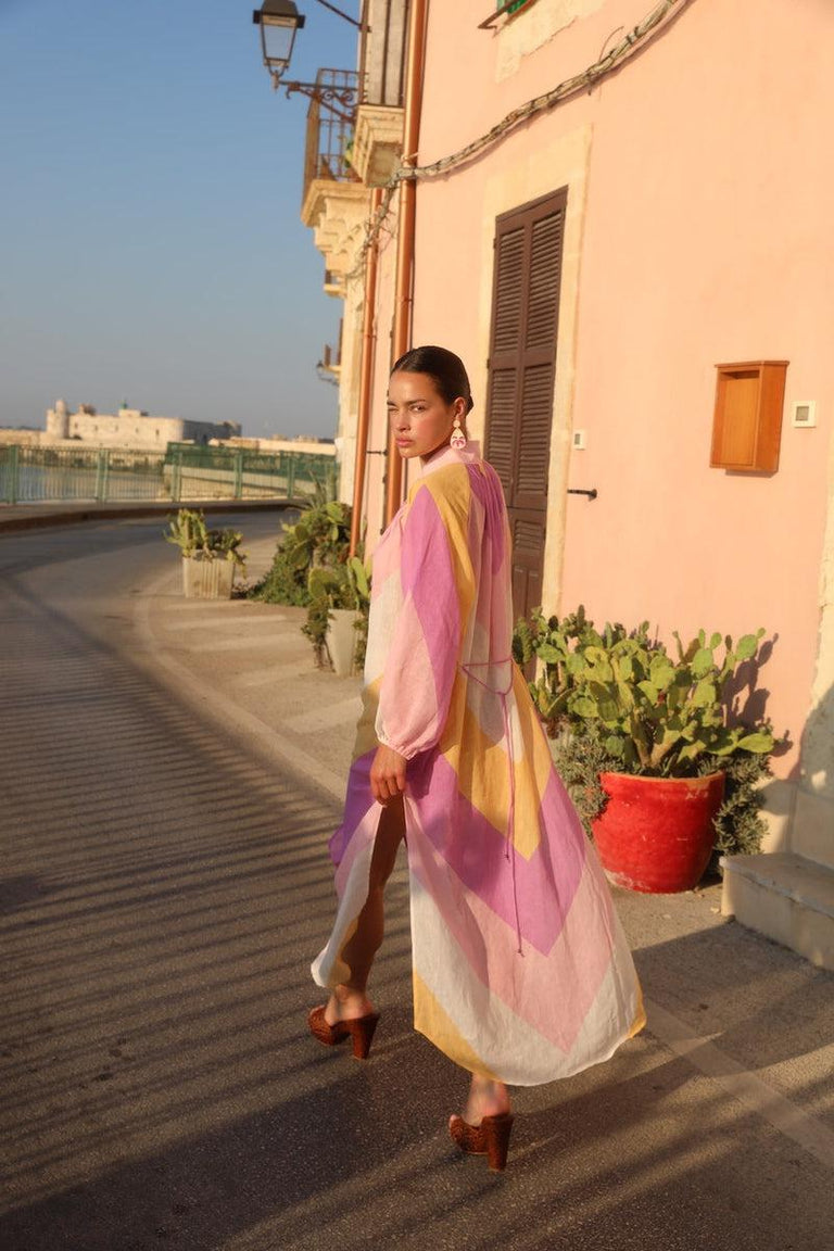 Kaleho Lorena Stripe Shirt Dress | Free Shipping Over $150 – Tigerlily USA