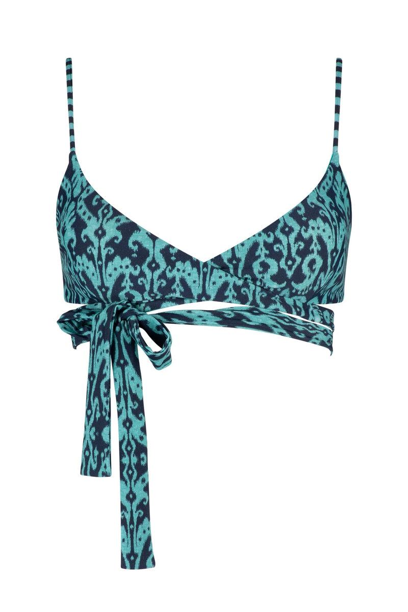Kiriana Priscilla Bikini Top - Juniper – Tigerlily USA